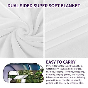 Hooded Blanket Underwater Dolphin With Flowers Window Flannel Wearable Throw Cape Robe Wrap Fleece Warm Air-Conditioning Quilt 60"X50"