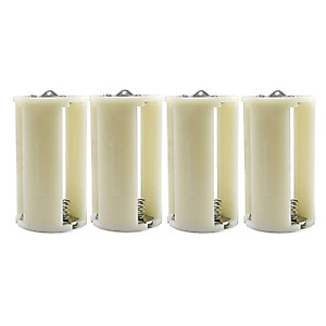 RuiLing 4PCS 1.5V Serial Battery Converter 1.5Vx3 Parallel AA Battery Adapter Holder 3 AA to 1 D Size