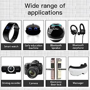 YDL 3.7V 1200mAh 103040 Lipo Battery Rechargeable Lithium Polymer ion Battery Pack with PH2.0mm JST Connector