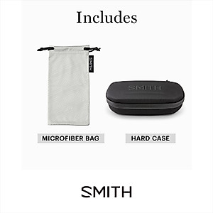 SMITH Lowdown 2 Sunglasses – Performance Sports Active Sunglasses For Running or Everyday Wear – For Men & Women – Matte Black + Black ChromaPop Glass Polarized Lenses