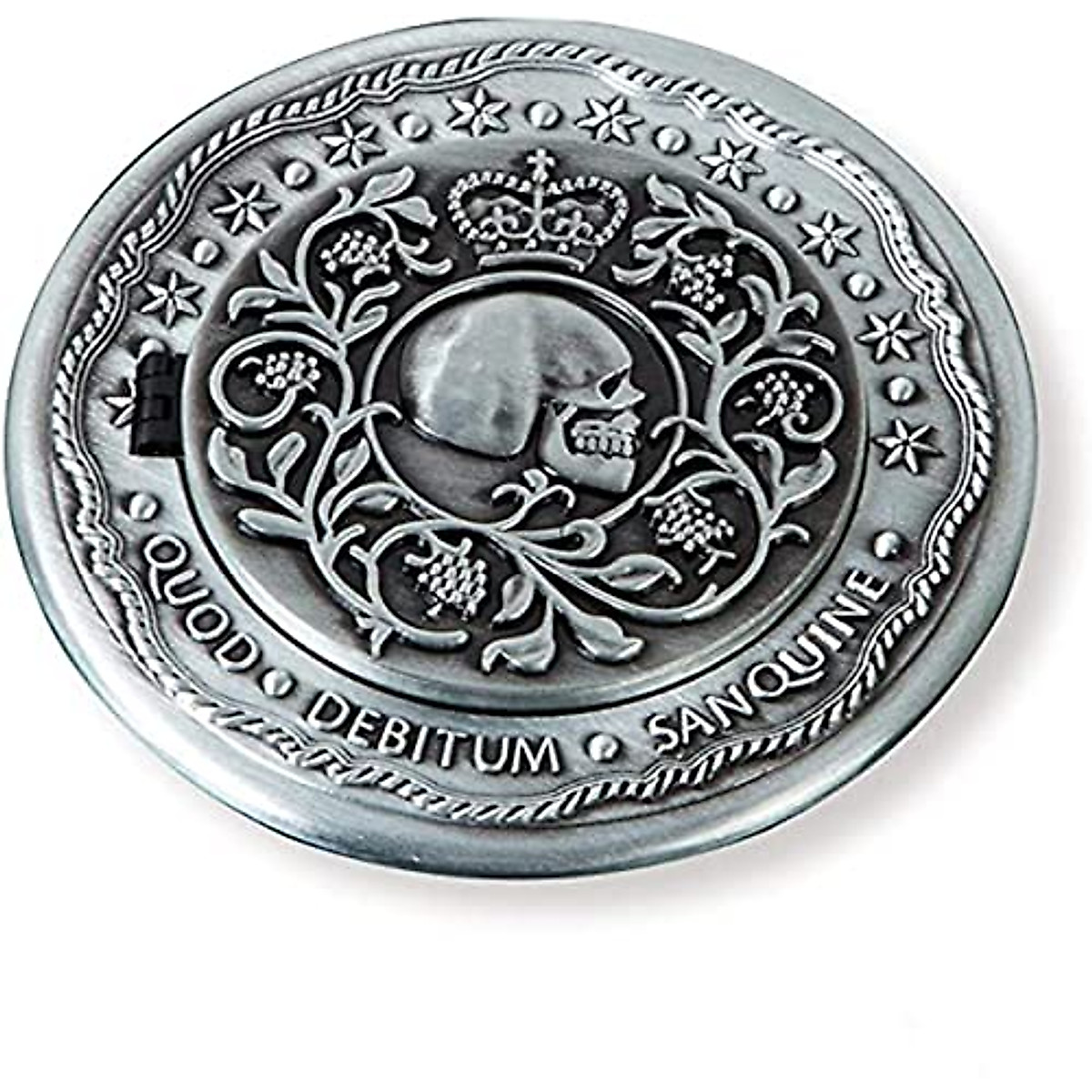 FESTIVALCOS Blood Oath Marker - Coin Replica Vintage Props Grey
