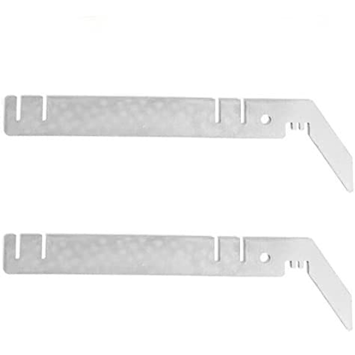 Universal-Fit Double Crossbar Hangers - Pipe and Drape Crossbar Hangers for Wedding Decorators, Convention Centers, and Event Planners - Crossbar Hanger for Backdrop - 9" - Pair