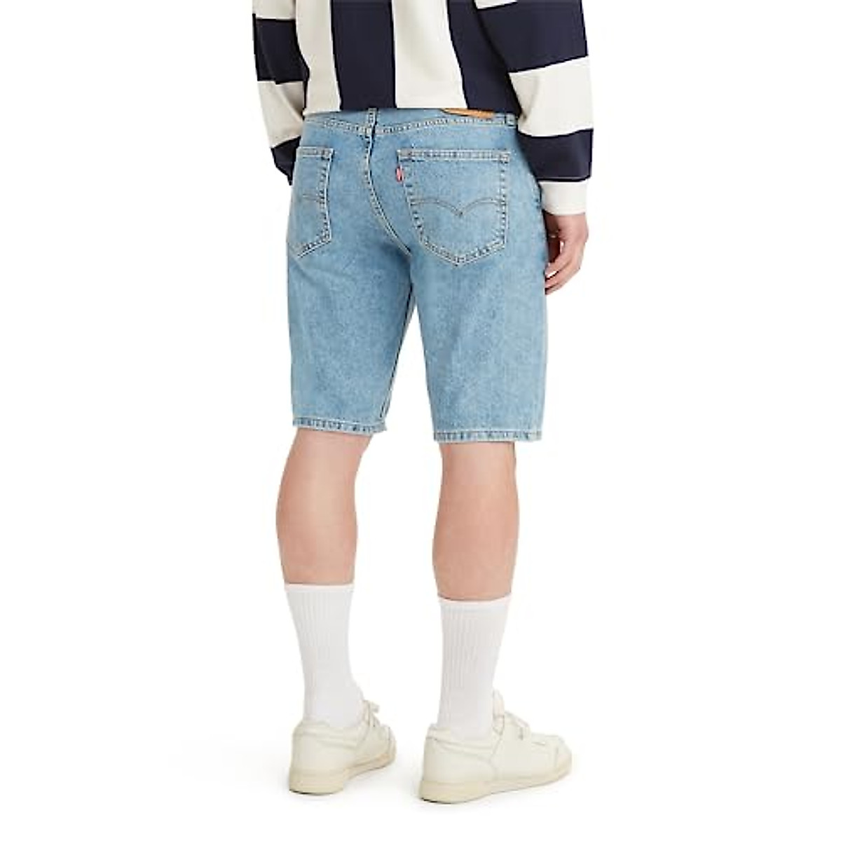 Levi's Men's 505 Regular Fit Shorts, Light Stonewash-Amazon Exclusive, 32