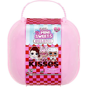 L.O.L. Surprise! Loves Mini Sweets Hershey's Kisses Deluxe Pack with 20+ Surprises, Including 3 Collectible Dolls and Accessories, Holiday Toy, Great Gift Kids Ages 4 5 6+ Years Old