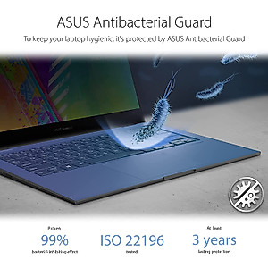 ASUS VivoBook Go 14 Flip Thin and Light 2-in-1 Laptop, 14'' HD Touch, Intel Celeron N4500, 4GB RAM, 64GB eMMC + 512GB SSD, NumberPad, Win 11, 1-Year Microsoft 365, Quiet Blue + Accessories