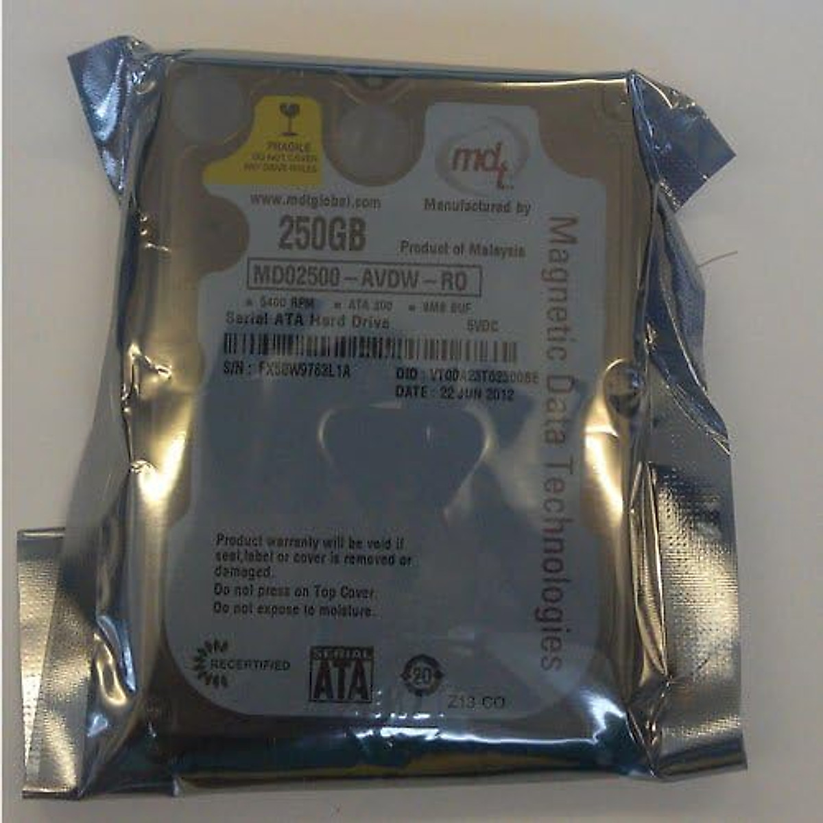 BIPRA 250GB 2.5 SATA Internal Hard Drive
