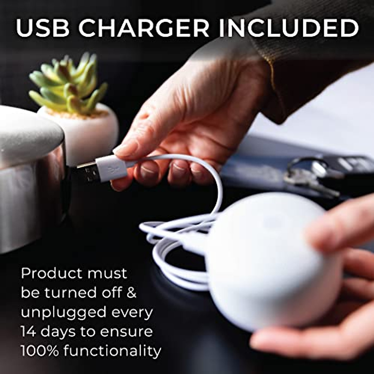 Yogasleep Travel Mini Portable White Noise Machine, 6 Soothing Sounds, Dimmable Night Light, Compact Size for Travel & Diaper Bag, Sleep Aid for Adults & Baby, USB Rechargeable, Lanyard for Hanging