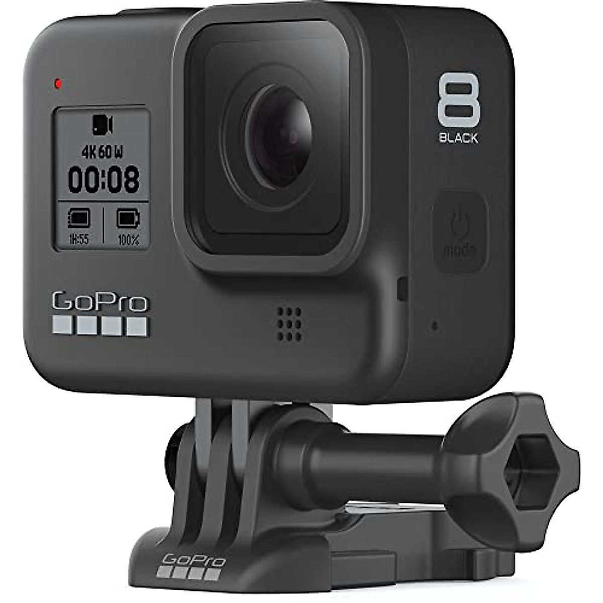 GoPro HERO8 Black Digital Action Camera - Waterproof, Touch Screen, 4K UHD Video, 12MP Photos, Live Streaming, Stabilization - with Mega Accessory Kit - All You Need Bundle