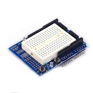 10PCS UNO ProtoShield Prototype Expansion Board with SYB-170 Mini Breadboard Based UNO ProtoShield