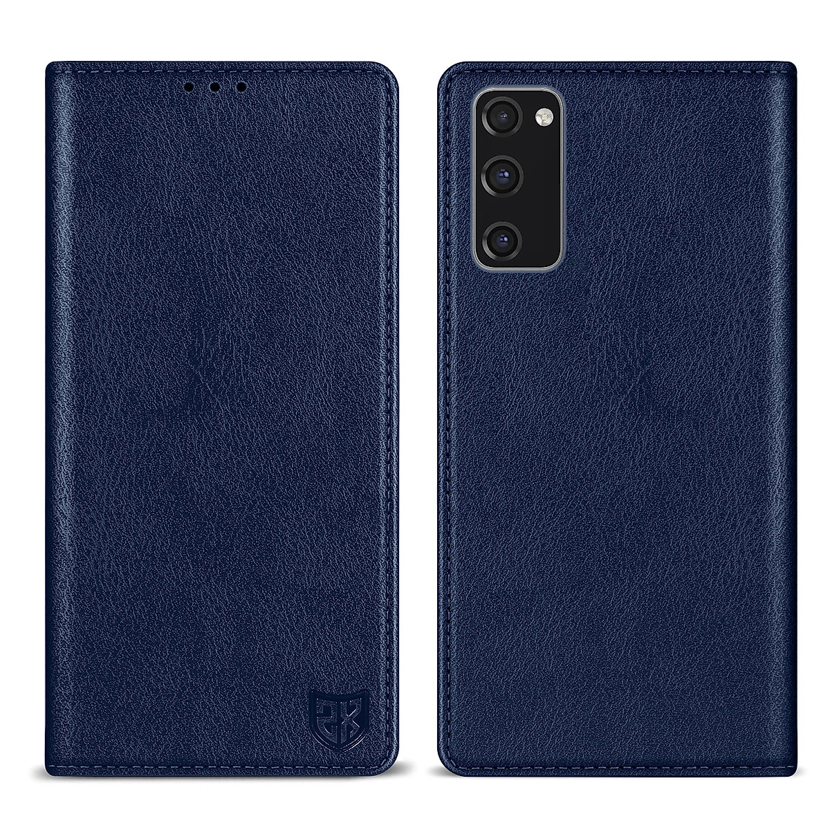 ZZXX for Samsung Galaxy S20 FE 5G Wallet Case with [RFID Blocking] Card Slot Stand Strong Magnetic Leather Flip Fold Protective Phone Case for Samsung Galaxy S20 FE Case Wallet(Blue-6.5 inch)