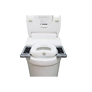 The Only Travel Potty Seat With Compartment Pockets, 2 in 1 Sturdy and Strong Light Weight, Its White Seat Makes It Look Like A Real Toilet. It's Great For Babies, Toddlers, and School Aged Children.