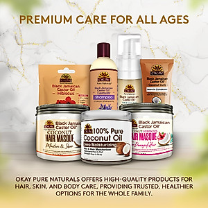 OKAY | African Black Soap Conditioner | For All Hair Types & Textures | Hydrate & Moisturize | With Shea, Olive, Coconut, Aloe Vera and Cocoa | Free of Parabens, Silicones, Sulfates | 12 oz