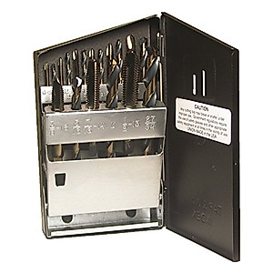 Viking Drill and Tool 58010 SP-18TDF Type 20-UB Spiral Point Plug Style Magnum Super Premium Tap/Drill Set