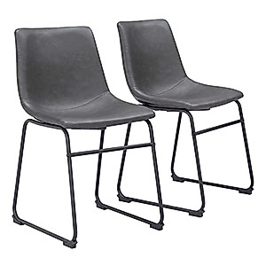 Smart Dining Chair (Set of 2) Charcoal