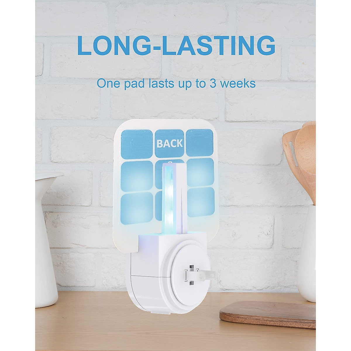 20 Pack Glue Cards Compatible with Safer Home Indoor Fly Trap Refill for SH502 SH503 DT3005W DT3005W-DS3 23005-06 DOT Safe Home Plug-in Bug Trap Light