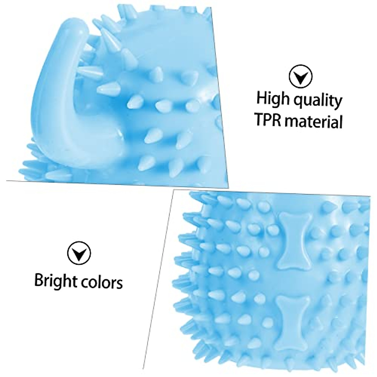 BESPORTBLE Pet Teething Toys Dog Toothbrush Toy Dog Grinding Toy Dog Dental Toys Puppy Toys Pet Molar Toy Puppy Chew Toy Puppy Aggressive Chewer Puppy Teething Toy Tool