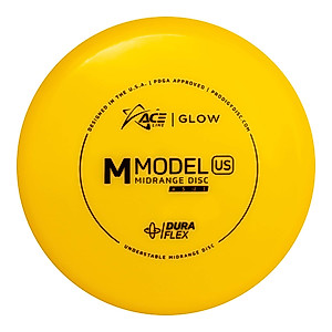 Prodigy Disc Ace Line Glow DuraFlex M Model US Midrange Golf Disc [Colors May Vary] - 177-180g