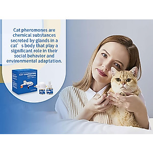 NUTRIARISE Multicat Diffuser - Cat Calming Diffuser with Cat Pheromones for Anxiety Relief - Includes Cat Calming Spray and Diffuser for Cats - Ultimate Solution for Stress-Free Home