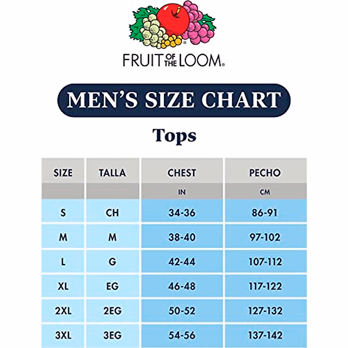 Fruit of the Loom Men's Stay Tucked Crew T-Shirt - X-Large - White (Pack of 6)