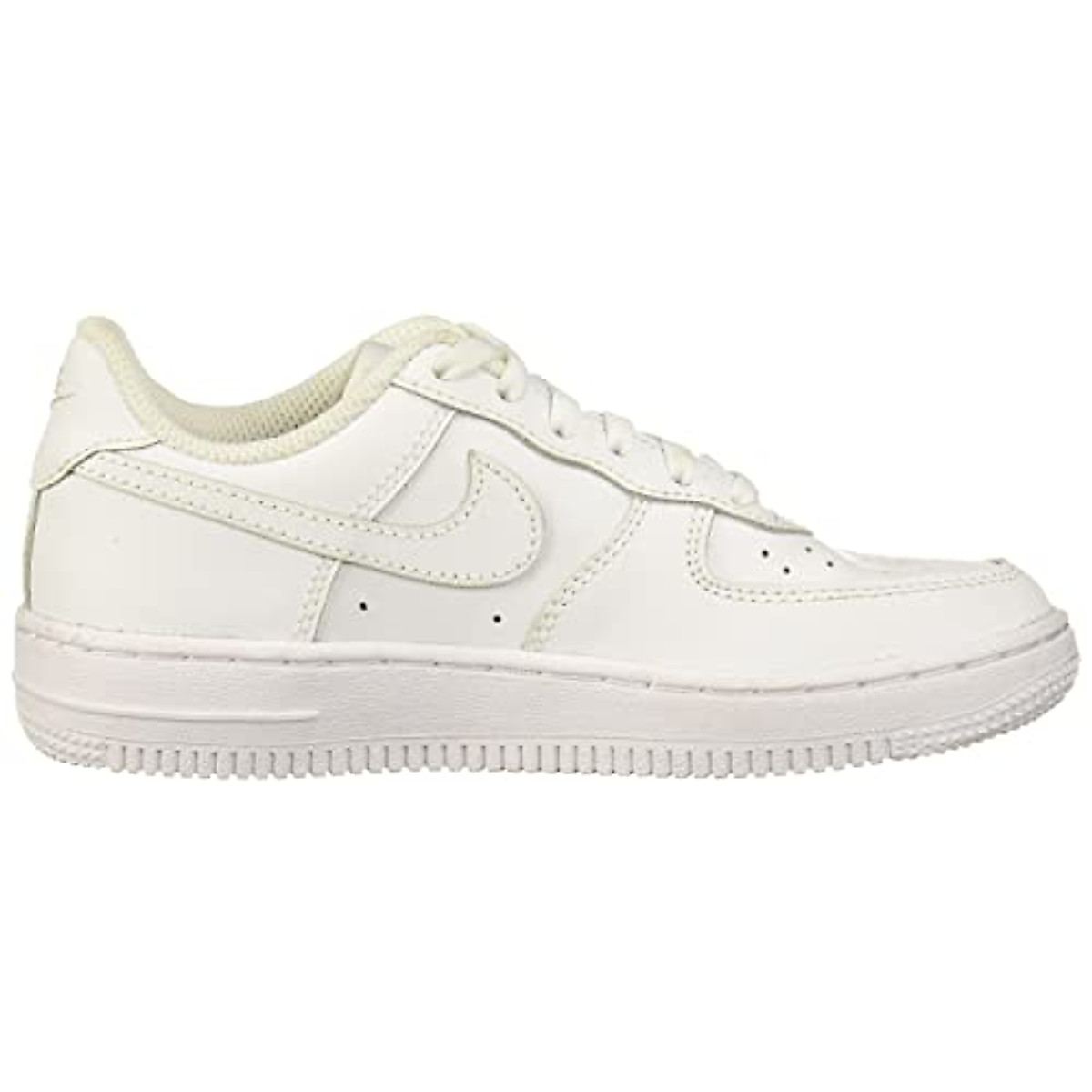 Nike Boy's Air Force 1 Mid LE (Big Kid) White/White 7 Big Kid M