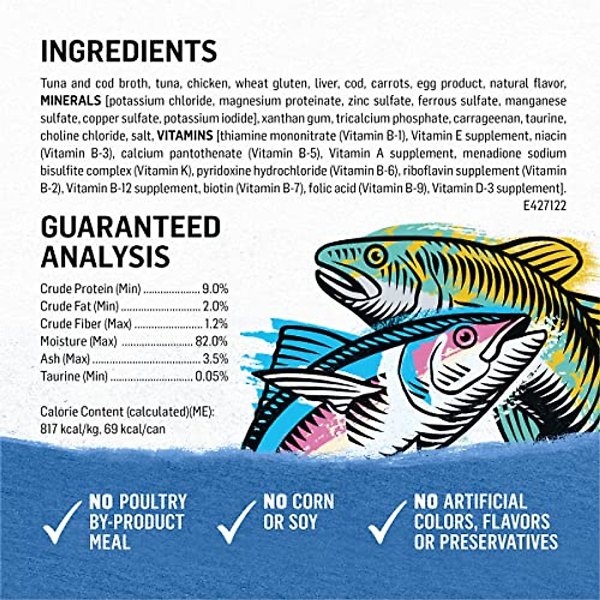 Purina Beyond Wild-Caught Tuna, Wild Alaskan Cod and Carrot Recipe In Wet Cat Food Gravy - (12) 3 oz. Cans