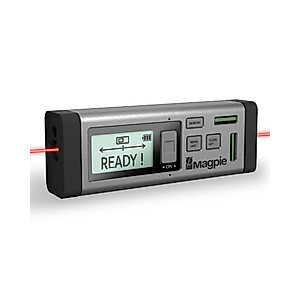 The First Bilateral Laser Measurement Tool - MAGPIE VH-80, 262ft/80m Dual Laser Distance Meter with Bluetooth App Connection, Laser Measure with 2 Bubble Levels for Fast, Precise Results