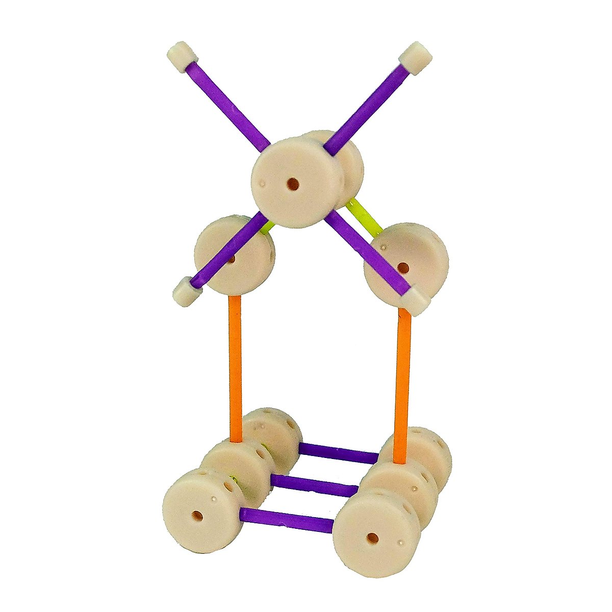 Worlds Smallest World's Smallest Tinker Toys, Multicolor, Model:543