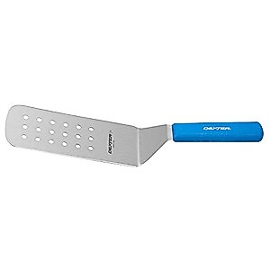 Dexter-Russell PS286-8H-PCP Sani SafeTurner 8” x 3”, Perforated High Heat