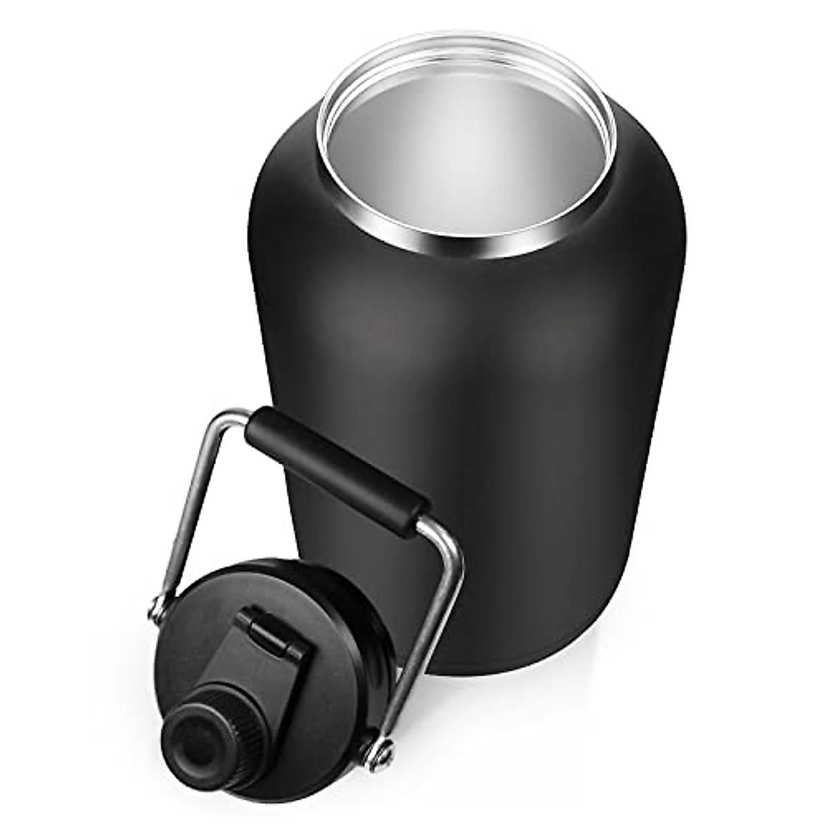 Zenbo 128 oz Jug with Straw Keeps Cold up to 36 Hrs,One Gallon Large Double Wall Vacuum Insulated Water Bottle,Sweat-Proof Leak-Proof