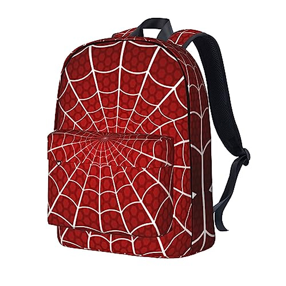 Affilleve Spider Web Cobweb Backpacks for Men Women Book Bag Travel Hiking Camping Work
