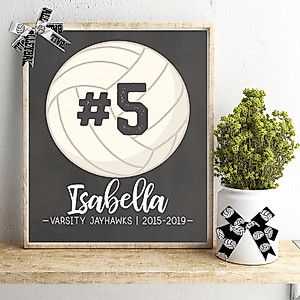 Threetols 6 Rolls 18 Yards Volleyball Ribbons, 3/8&quot; Black White Dot Grosgrain Ribbons Sport Star Ball Ribbons Wrapping Craft Ribbons for Sport Team Decoration and Theme Party Decorations