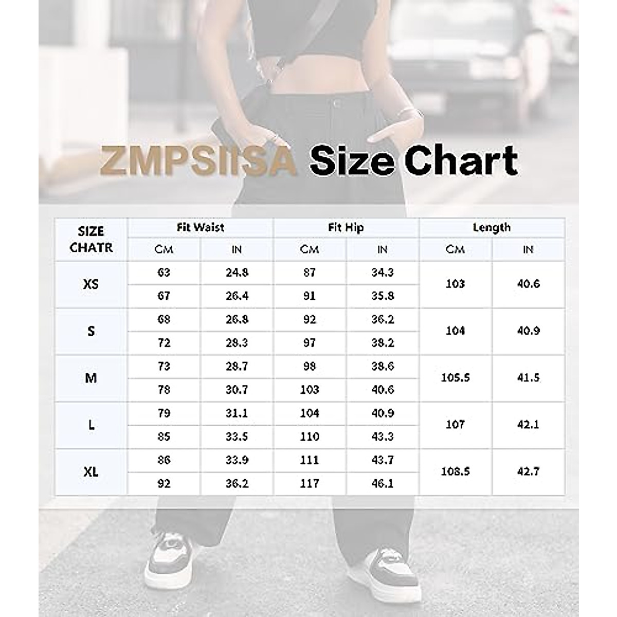 ZMPSIISA Women High Waisted Cargo Pants Wide Leg Casual Pants 6 Pockets Combat Military Trousers(Green,Medium)