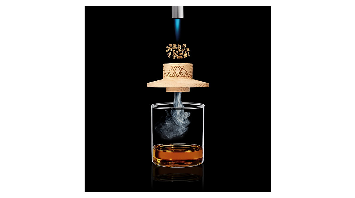 Viski Alchemi Smoked Whiskey Cocktail Kit - Torch & Glass
