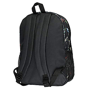 Monster Jam Megladon Grave Digger Max-D Monster Trucks Backpack Lunch Bag Water Bottle Ice Pack 5 Piece Mega Set