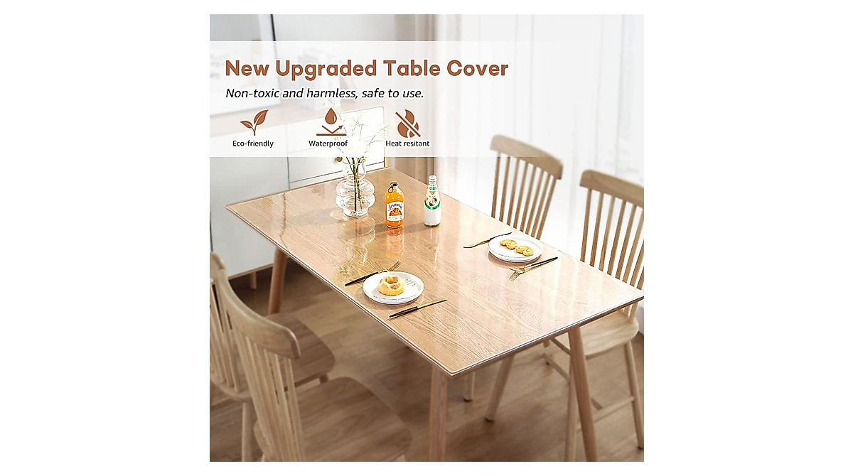 RostiKong Clear Table Protector - 20x60 Inch