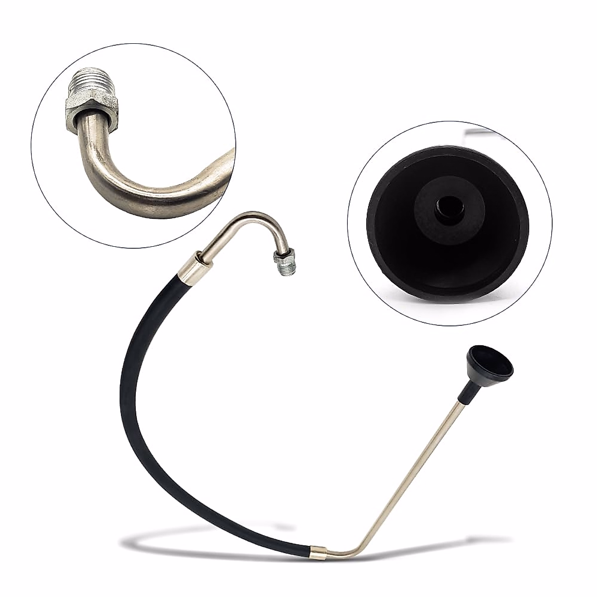 SIDMILE Stainless Steel Suction Tube and Reflux Line Airless Paint Sprayer Accessories for Graco 390 395 490 495 595 Airless Spraying Machine Paint Sprayers Tool Parts Fit for Tongshan T300 500