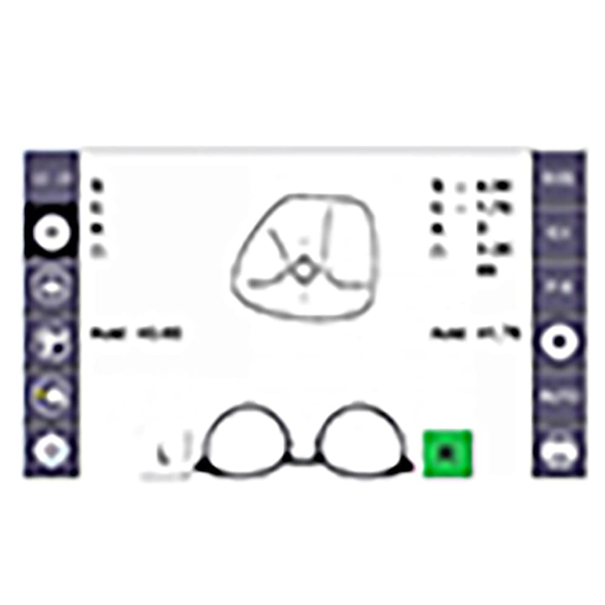 AISITESY Auto Lensmeter Optometry Optics Lensometer Lm-1900pd Auto Digital Lensmeter for Ophthalmology Focimeter with Built-in Printing