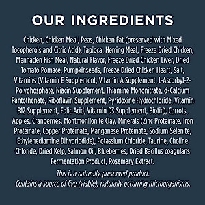 Instinct Raw Boost Grain Free Dry Dog Food, High Protein Real Chicken Kibble + Freeze Dried Raw Dog Food, 21 lb. Bag