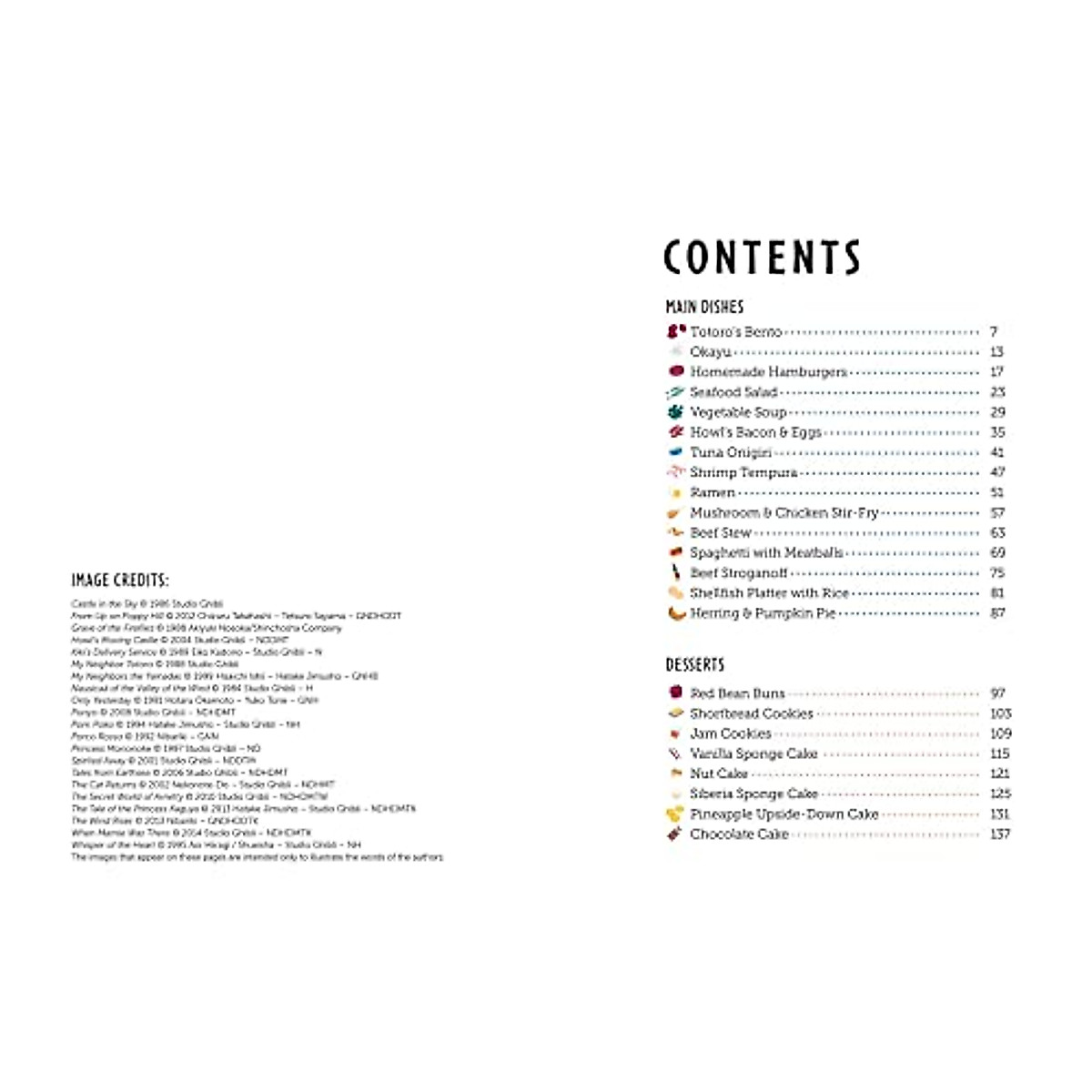 Studio Ghibli Cookbook: Unofficial Recipes Inspired by Spirited Away, Ponyo, and More!