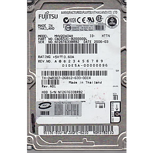 MHV2040AH, PN CA06531-B20000DL, Fujitsu 40GB IDE 2.5 Hard Drive