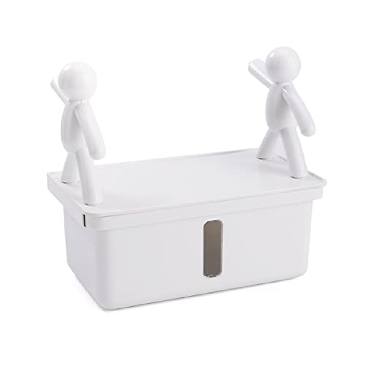 For Creative Human-shaped Storage Rack Wall Organizers Home Shelf with Towel Bar/Tissue Box Shower Caddy Easy Installati shower storage rack