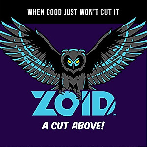 Zoid 18" x 24" Self-Healing Cutting Mat, PVC Grid Mat, Crafting and Sewing Mat for Multiple Projects, Arts and Crafts, Silhouette Cutting, Cyan/Purple BP