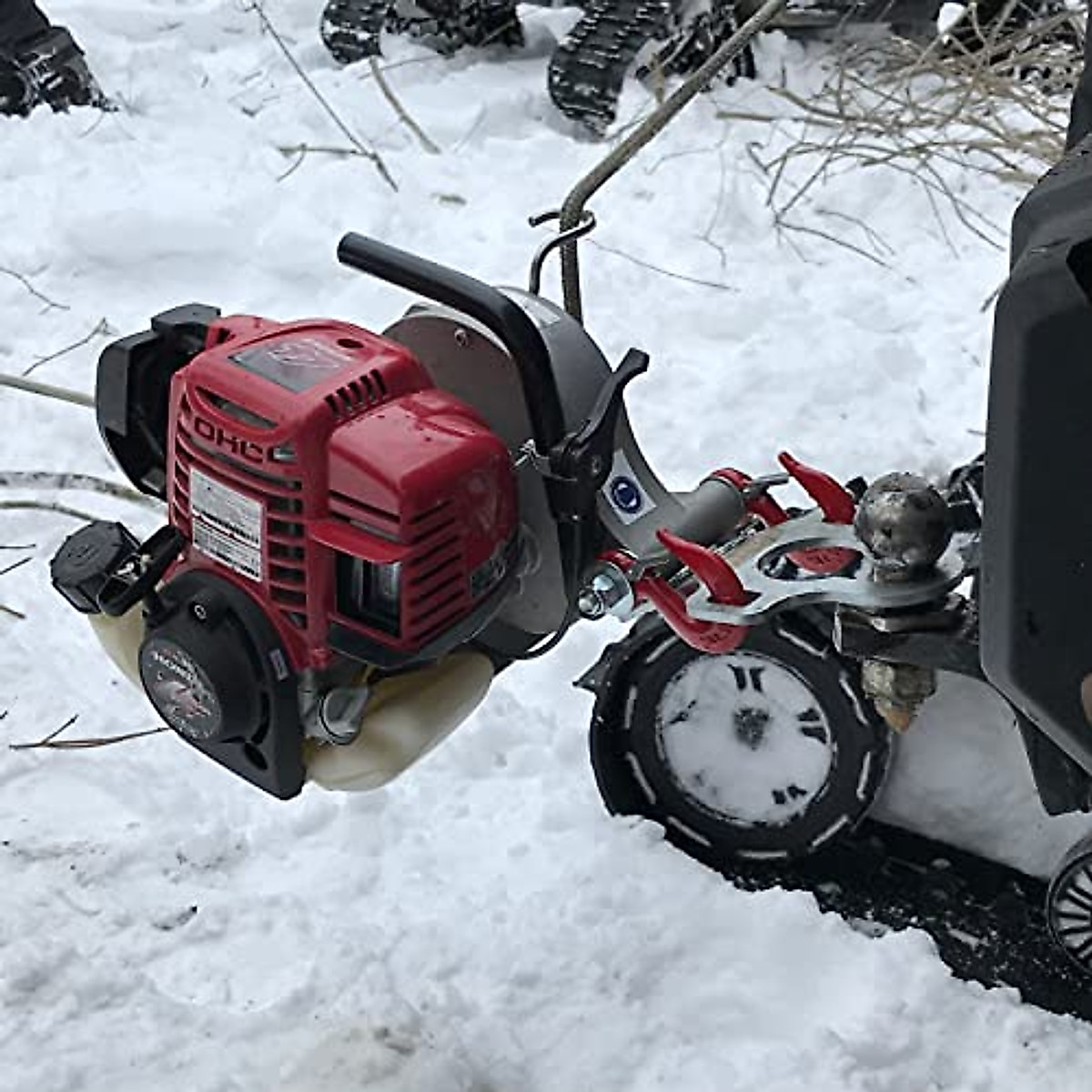 Portable Winch PCW3000 Gas-Powered Capstan Winch - 1,600-Lb. Pulling Capacity, 1.34 Honda GX-35 Engine,