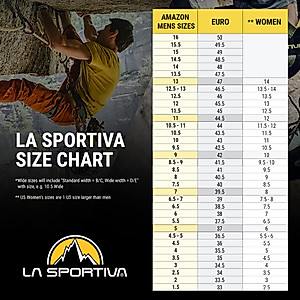 La Sportiva Mens Trango Tech GTX Mountaineering/Hiking Boots, Black/Yellow, 12