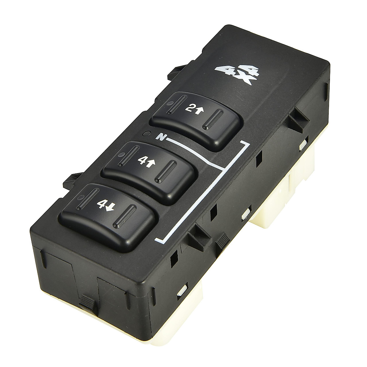 4WD Wheel Drive Switch 4x4 Selector Switch Compatible with 2003-2007 Chevy Avalanche Silverado Suburban Tahoe GMC Sierra Yukon Replacement for 19259312 15164519 15136040 with No Auto 4X4 Button