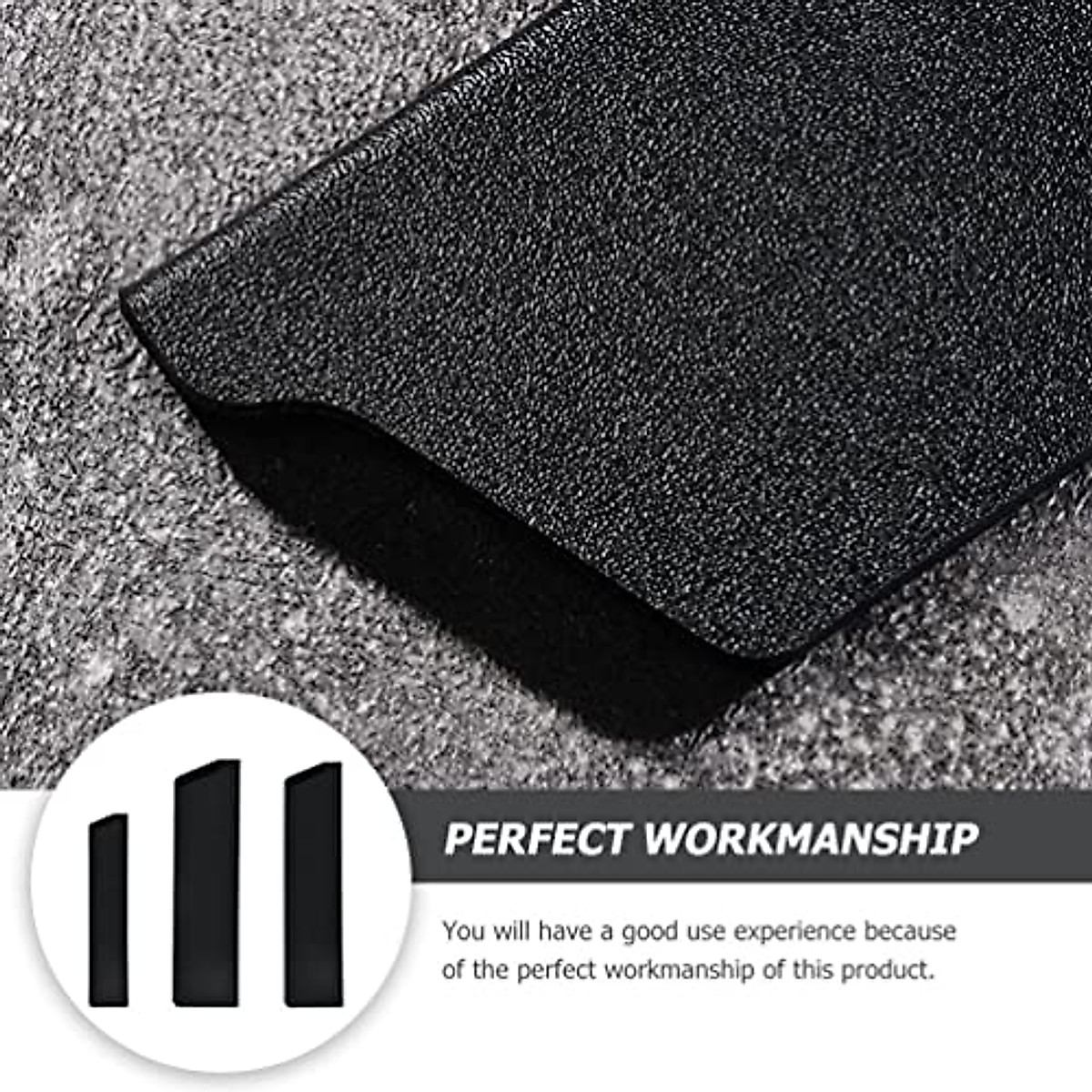 Hemoton Chef Knife Bag Cutlery Pockets: 3Pcs Flocking Knife Sheath Holder Kitchen Knife Gift Box Guards 19.7 * 5.3cm, 16.5 * 3.3cm, 15.6 * 4.3cm