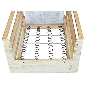 House2Home 25" Sofa Upholstery Spring Replacement, 2pk Repair Kit for Furniture Chair Couch, Includes Clips, Screws, and Instructions