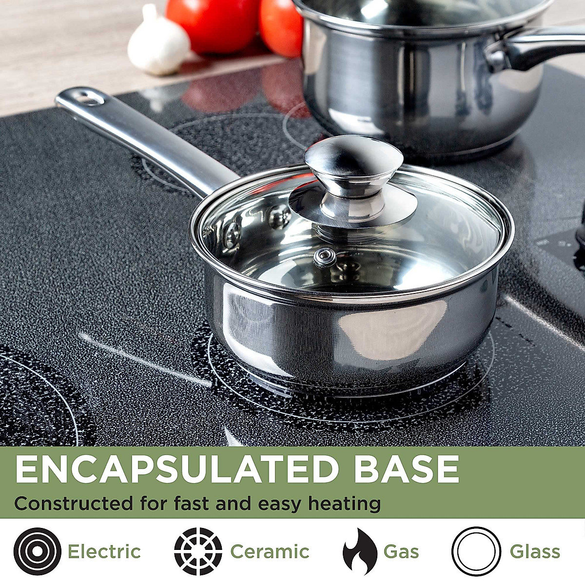 Ecolution Stainless Steel, 1-Quart