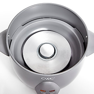 COOK WITH COLOR 6 Cup Rice Cooker 300W - Effortless Cooking and Greatly, Cooks 3 Cups of Raw Rice for 6 Cups of Cooked Rice, Navy