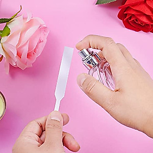 400Pcs Perfume Test Strips Paper Perfume Testing Strips Disposable Perfume Test Paper White Perfume Test Strips Essential Oils Test Card for Perfume Fragrances Scents Testing